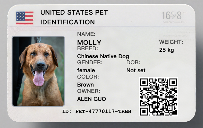 Professional Pet ID Cards & Resumes Generator | PetID Generator